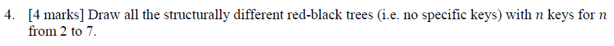 Solved 4. [4 marks] Draw all the structurally different | Chegg.com