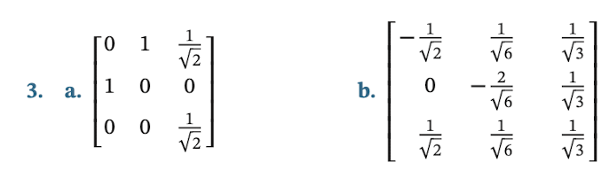 Solved In each part of Exercises 1-4, determine whether the | Chegg.com