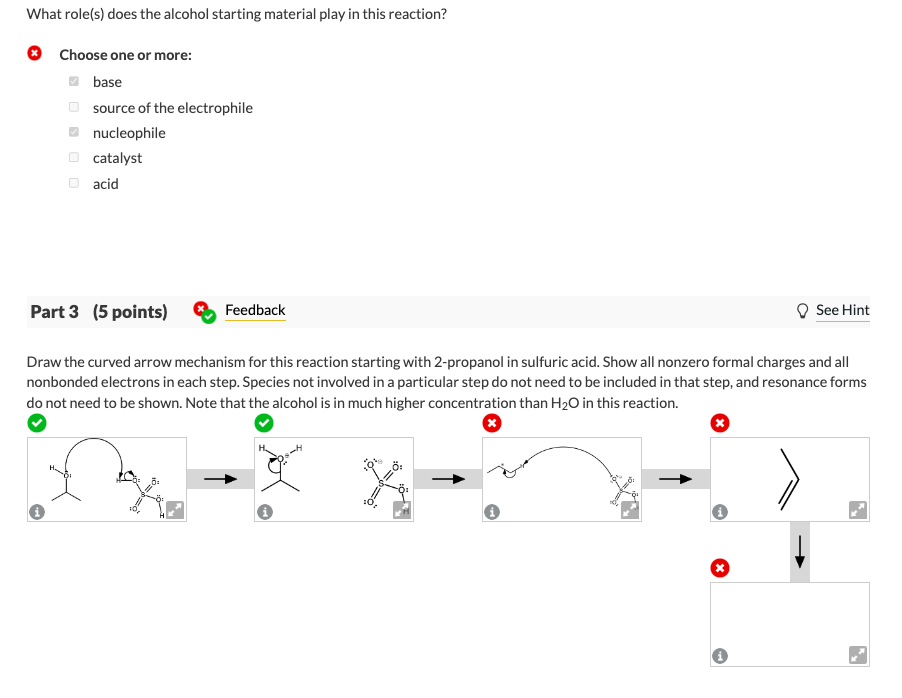 Solved 3) ﻿Draw the curved arrow mechanism for this reaction | Chegg.com