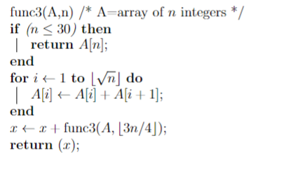 Solved Question 6. Write a recurrence relation describe the | Chegg.com