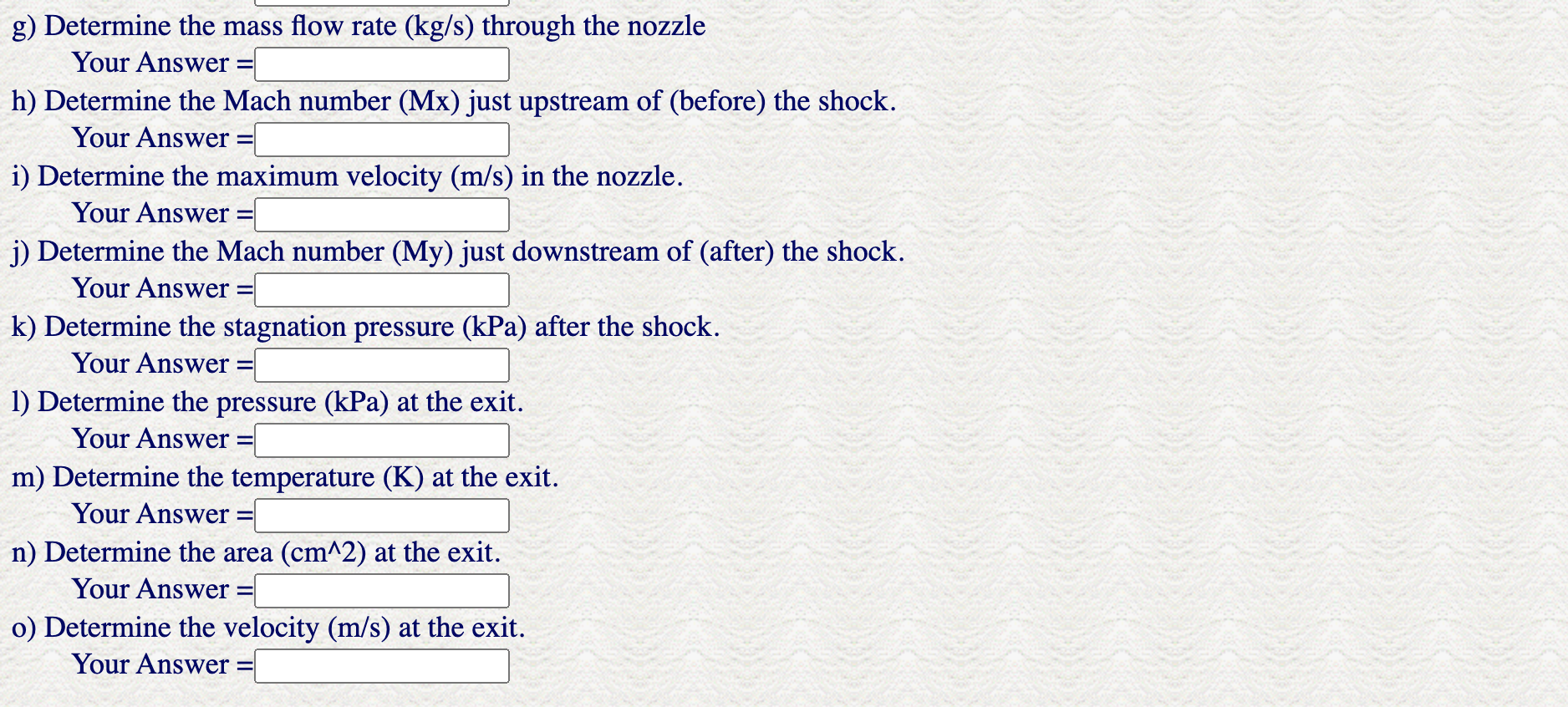 Solved Air flows through a converging-diverging | Chegg.com