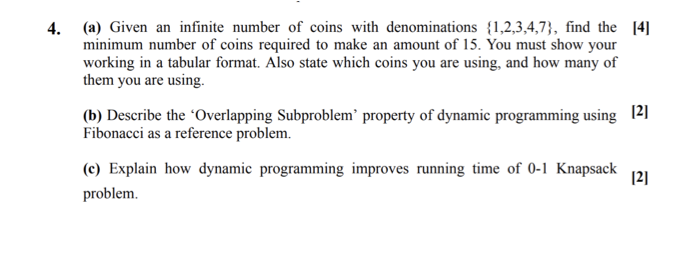 Solved 4. (a) Given an infinite number of coins with | Chegg.com