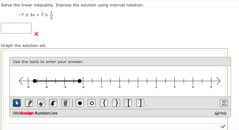 Solved Solve the linear inequality. Express the solution | Chegg.com