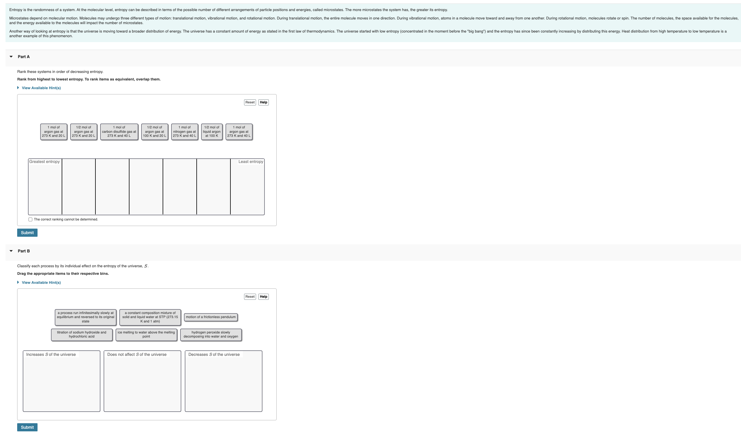 Solved and the energy available to the molecules will impact | Chegg.com