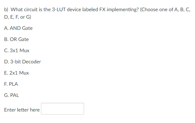 Solved The circuit below implements any arbitrary 4-variable | Chegg.com