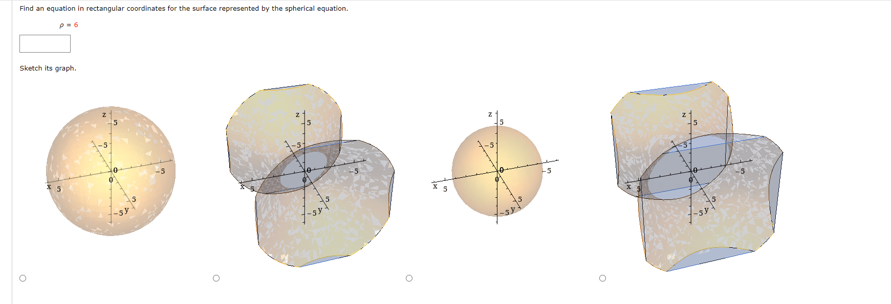 Solved Find an equation in rectangular coordinates for the | Chegg.com