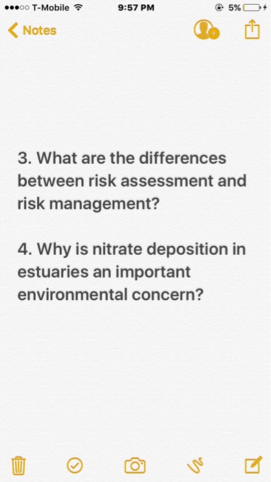 Solved What are the differences between risk assessment and | Chegg.com Solved What are the differences between risk assessment and | Chegg.com