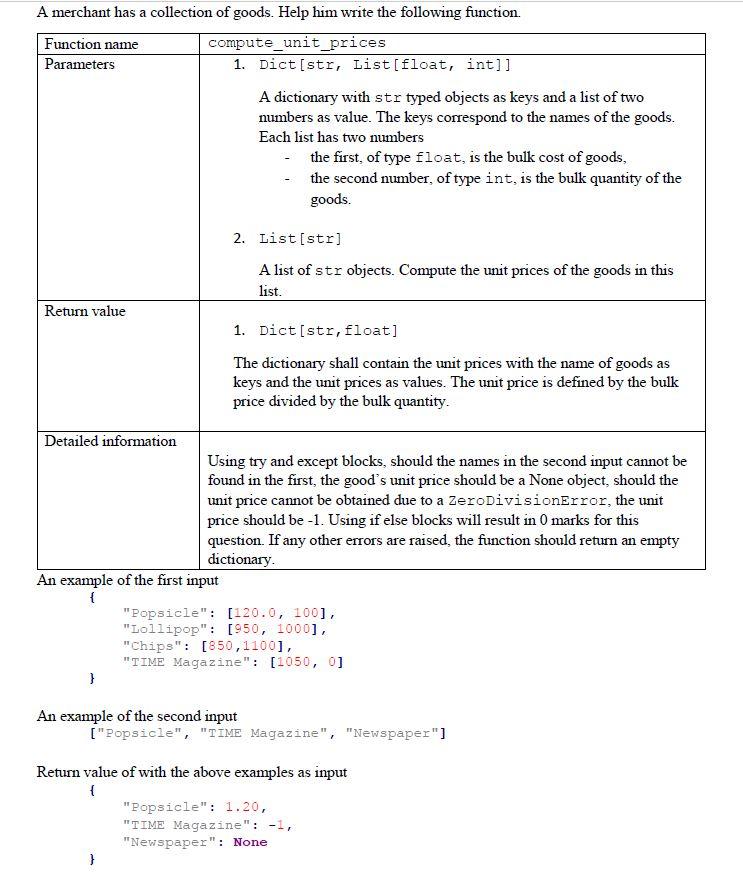 Solved Using python: Use the below codes for testing, | Chegg.com