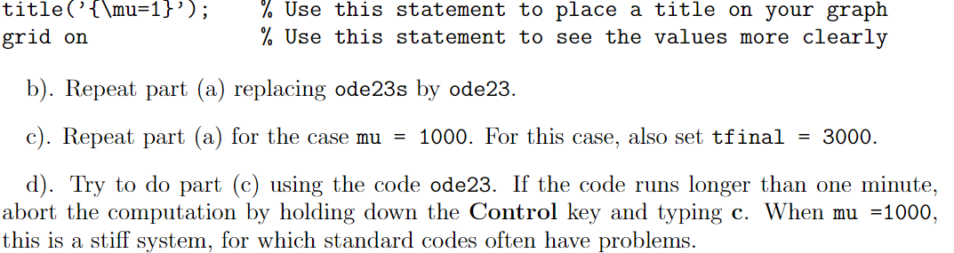 Solved = = Problem 3 In this problem, we use Matlab's built | Chegg.com