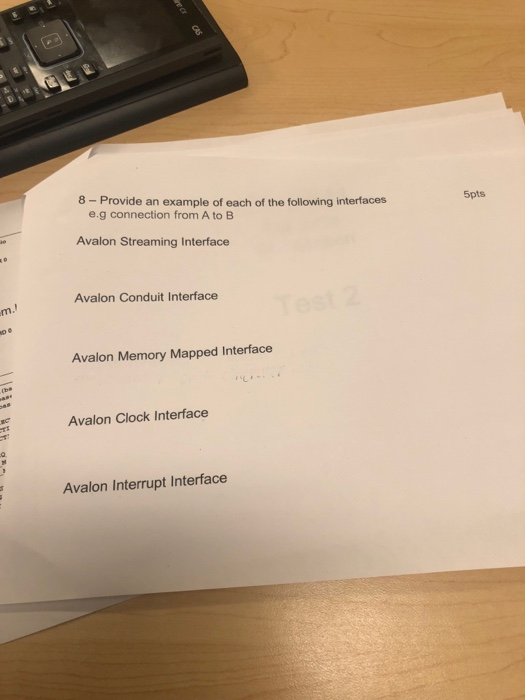 8 - Provide an example of each of the following | Chegg.com