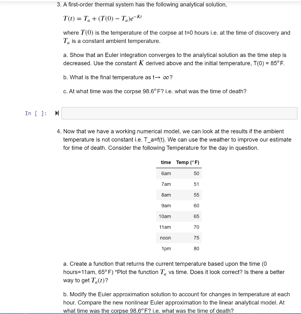 Solved Computational Mechanics Project #01 - Heat Transfer | Chegg.com