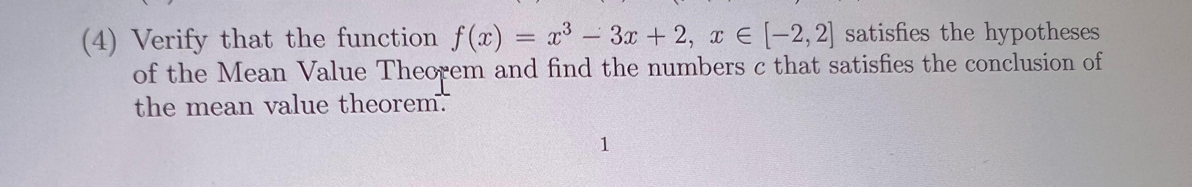 Solved 2) Consider the linear function, L(x)=−x+3. Which of | Chegg.com
