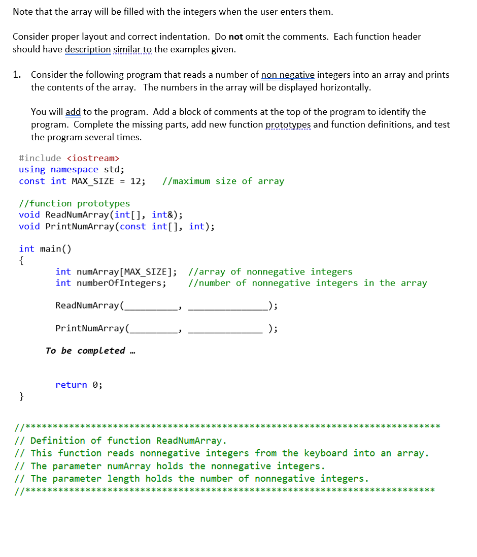 Solved Consider Proper Layout And Correct Indentation Do 6049