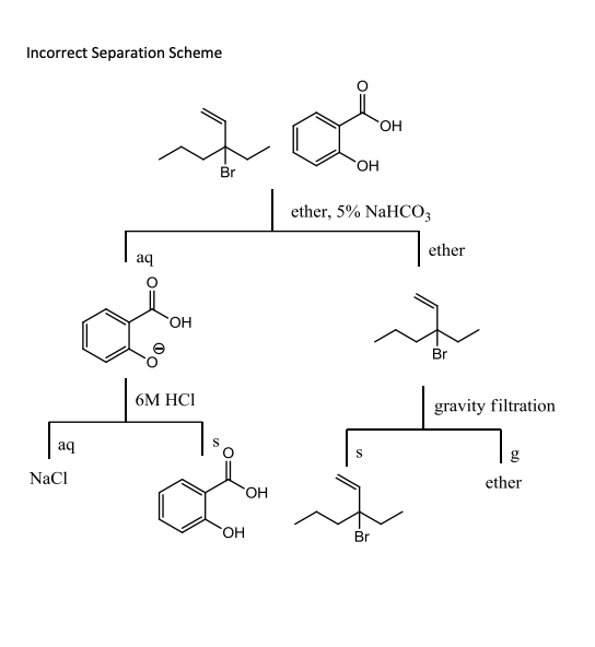 Solved Assignment 5: Separation Scheme Correction On a page | Chegg.com