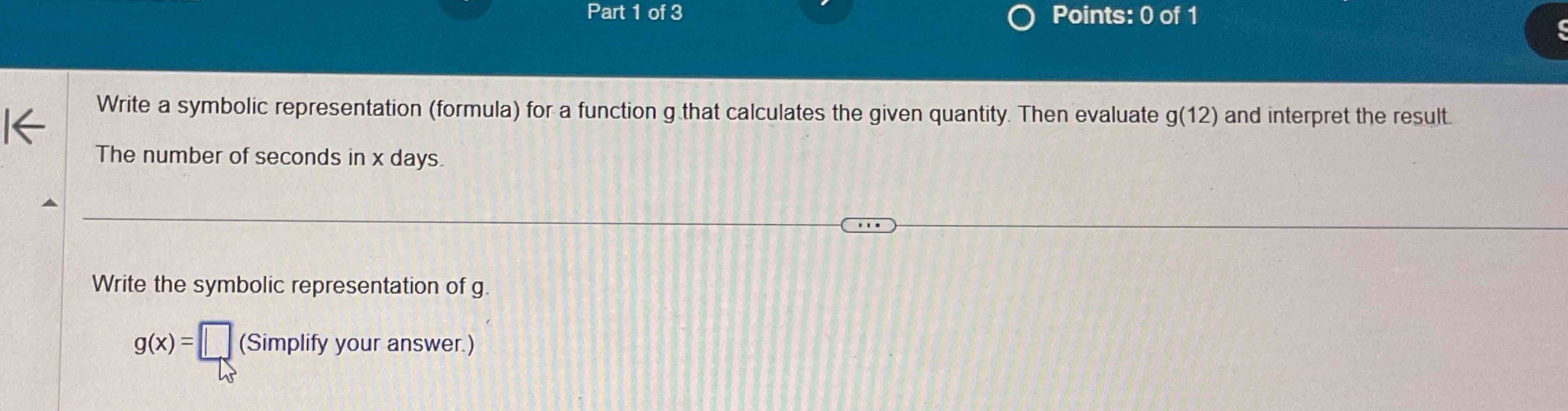 Solved Write a symbolic representation (formula) ﻿for a | Chegg.com