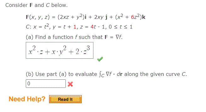 Solved Consider F and C below. F(x, y, z) = (2x2 + y2)i + | Chegg.com