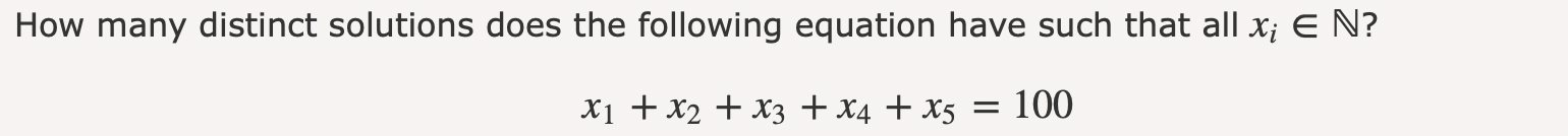 Solved How many distinct solutions does the following | Chegg.com