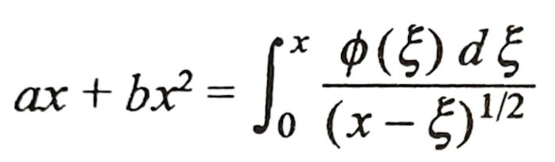 Solved Solve the singular integral equation step by step and | Chegg.com