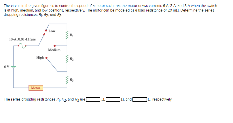 Solved The circuit In the given figure is to control the | Chegg.com