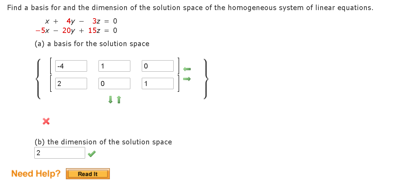 Solved Hello, I need help with Linear Algebra, and I'll | Chegg.com