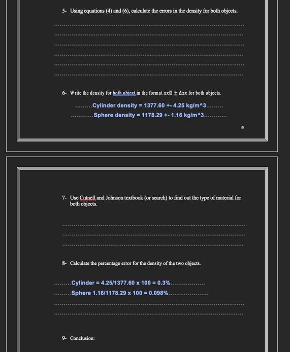 Solved Object Trial m(s) Deviation (B) Diameter (cm) | Chegg.com