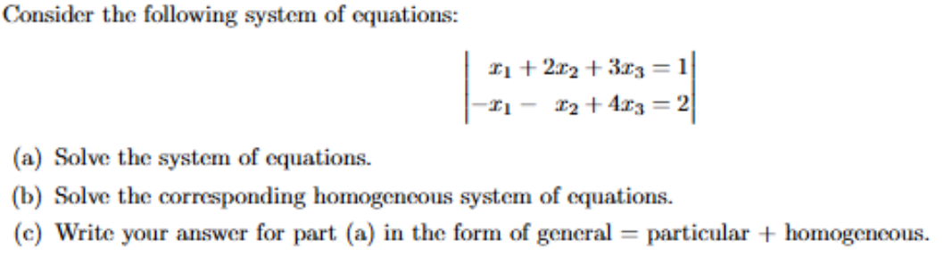 Solved REVIEW Q'SQ2Consider the following system of | Chegg.com