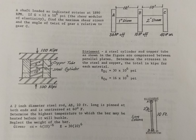 Solved The solution must include: 1. Problem sketch and | Chegg.com