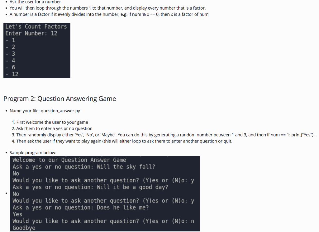 Solved Hello, I need python codes for the following outputs. | Chegg.com