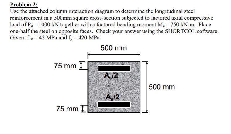 Solved Problem 2: Use the attached column interaction | Chegg.com