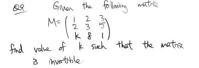 Solved Q9 ﻿Given the following | Chegg.com