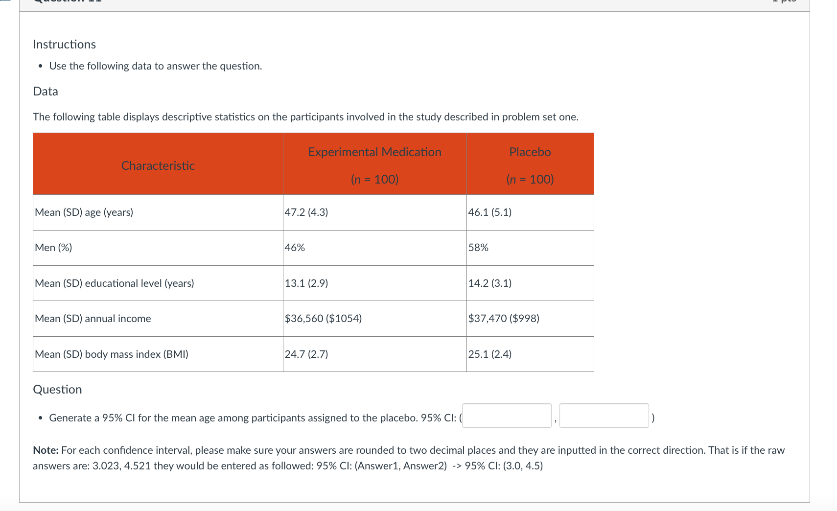 Solved Instructions - Use the following data to answer the | Chegg.com Solved Instructions - Use the following data to answer the | Chegg.com