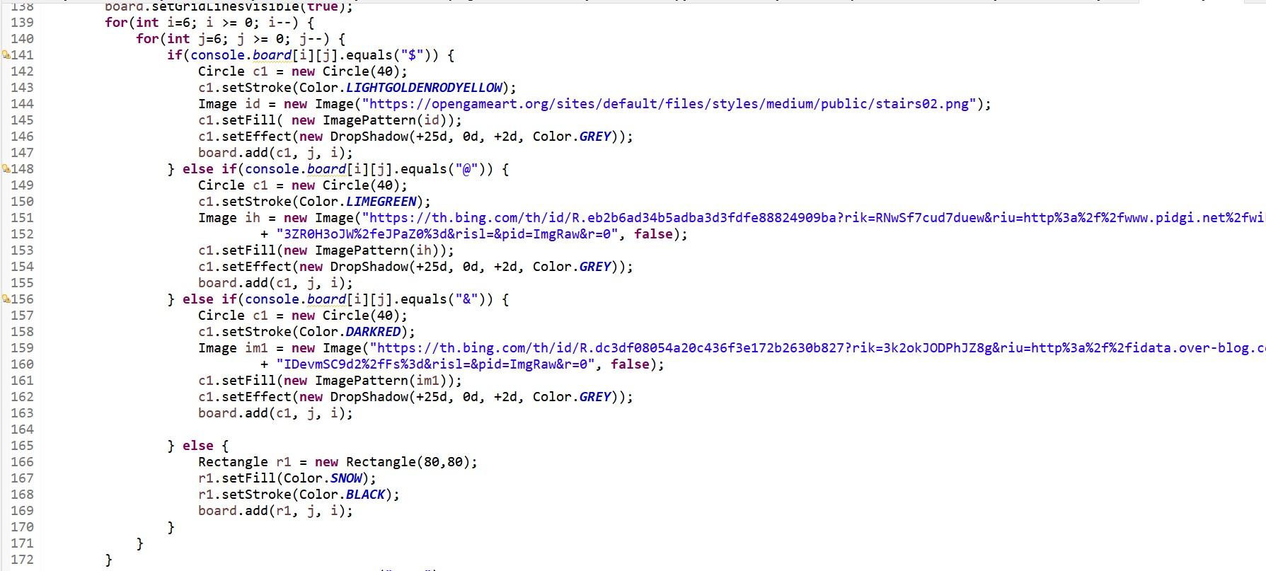 Solved I got this code for a simple game coded in java and I | Chegg.com