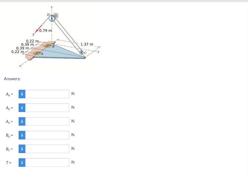 Solved The 30-kg uniform triangular plate is supported by | Chegg.com