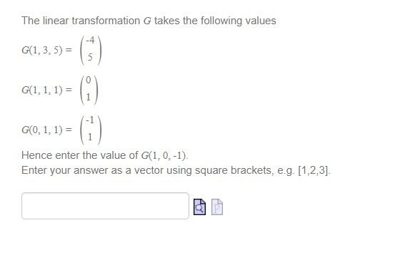 Solved Let F:R3 → R 3 be a linear transformation such that, | Chegg.com Solved Let F:R3 → R 3 be a linear transformation such that, | Chegg.com