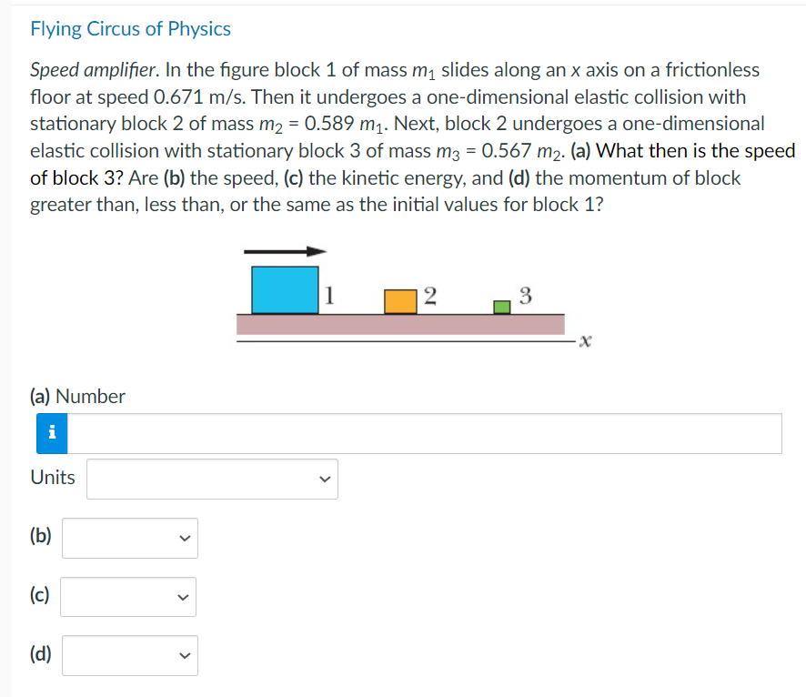 Solved Flying Circus of Physics Speed amplifier. In the | Chegg.com