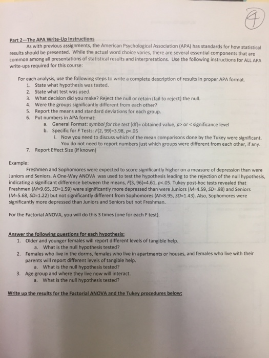 Solved SPSS Module 7 Assignment-Factorial ANOVA General | Chegg.com