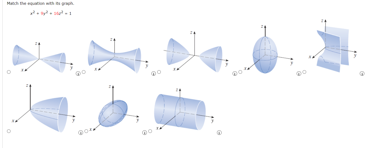 Solved Match the equation with its | Chegg.com
