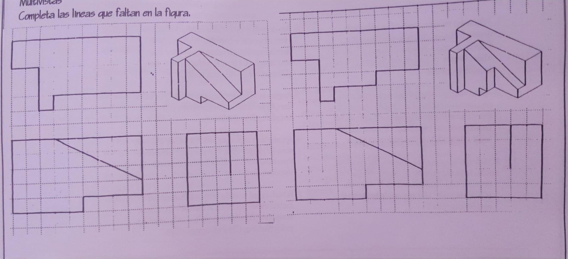 Solved MULTIVIEW COMPLET THE LINES THE MISSING LINES IN THE | Chegg.com