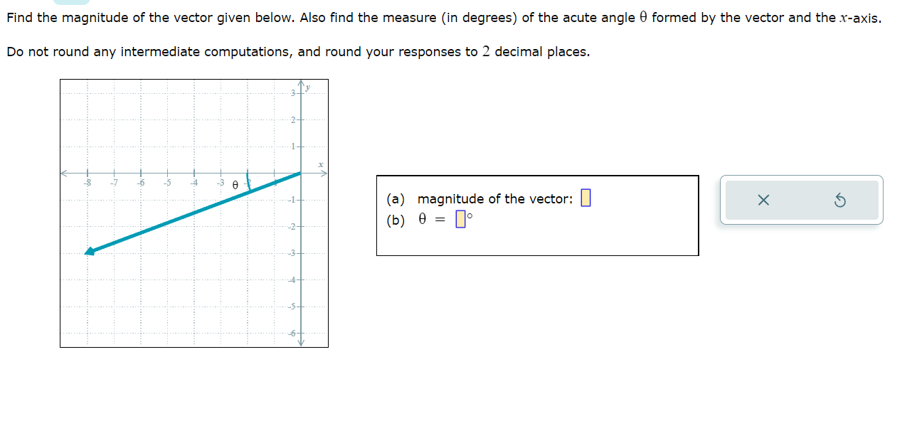 [Solved]: Find the magnitude of the vector given below. Al