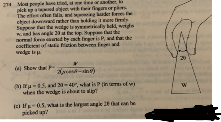 Solved 274 Most people have tried, at one time or another, | Chegg.com