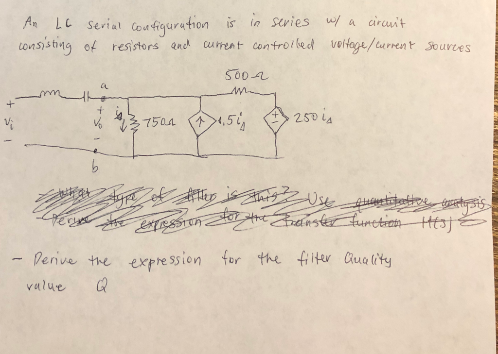 Solved An Le serial configuration is in series w/ a circuit | Chegg.com