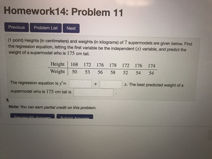 Solved Homework14: Problem 11 Previous Problem List Next (1 | Chegg.com