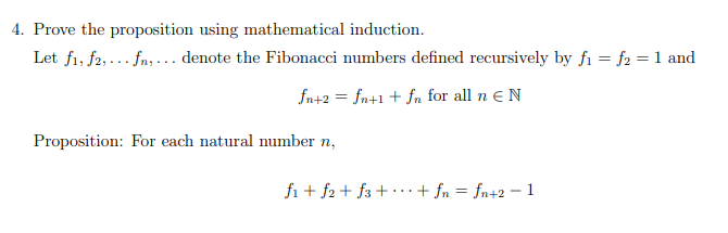 Solved 2. Prove the proposition using mathematical | Chegg.com
