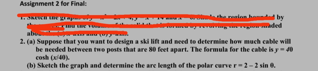 Solved step by step solution Assignment 2 ﻿for Final:(a) | Chegg.com