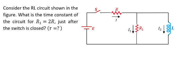 Solved Consider the RL circuit shown in the figure. What is | Chegg.com