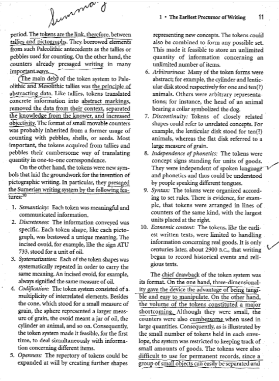 Neolithic Writing System