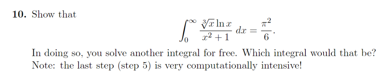 Complex Analysis: Question 10 Can you solve this? | Chegg.com