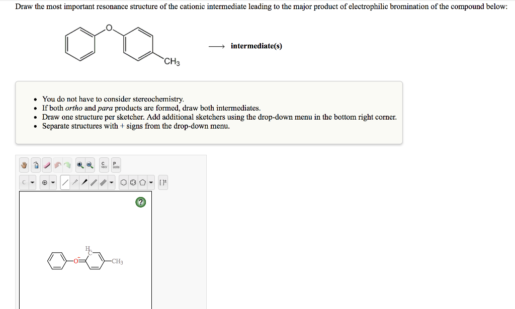 Solved Draw the most important resonance structure of the | Chegg.com