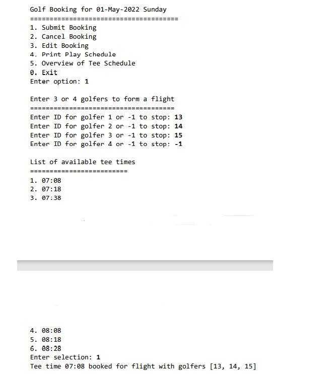 Solved (a) Implement the GolfClub class. It has a class | Chegg.com