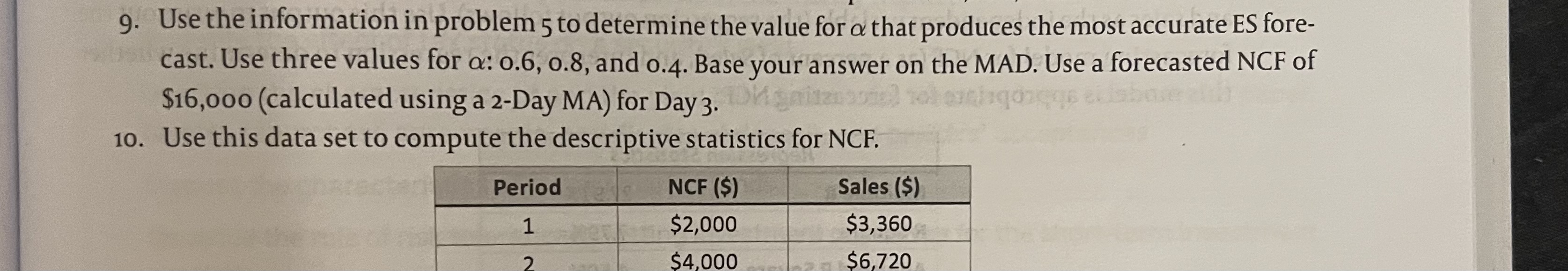 Solved Use the information in problem 5 ﻿to determine the | Chegg.com